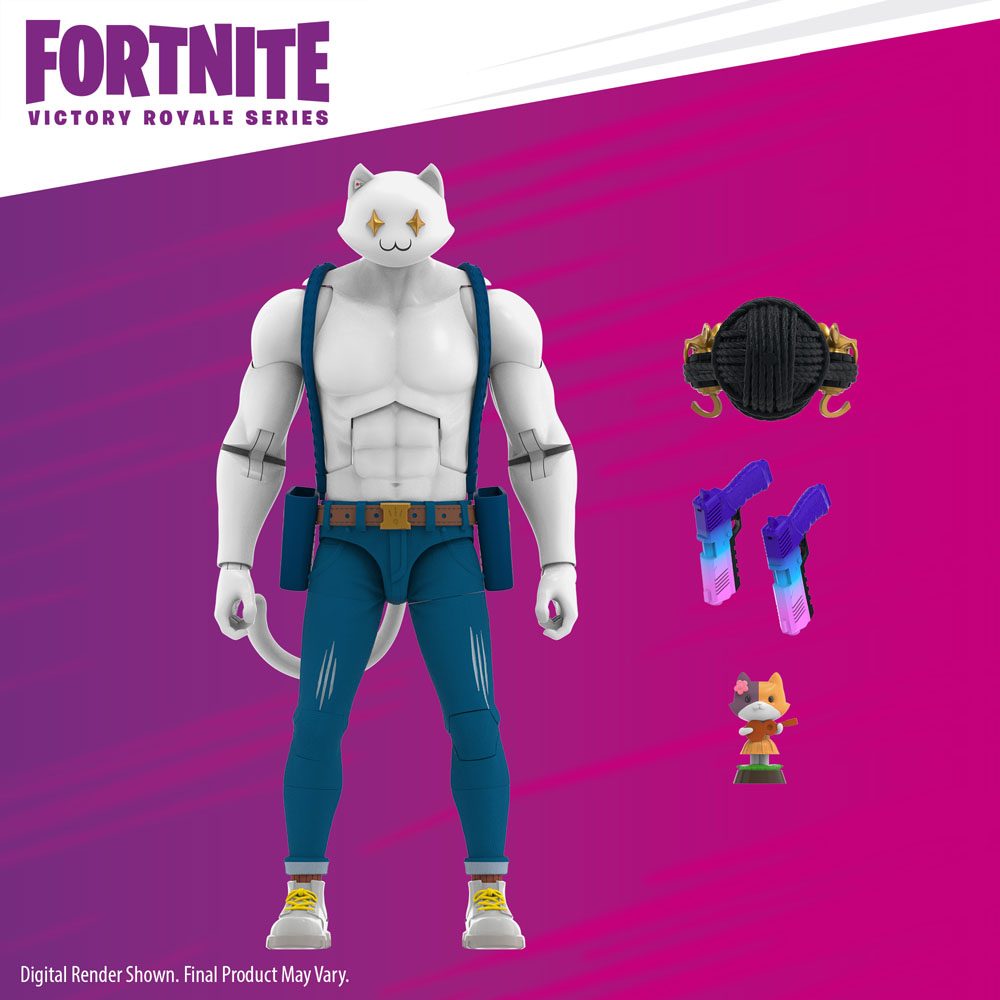 Fortnite Victory Royale Series Action Figure 2022 Meowscles 15 cm