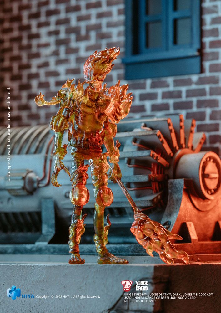 2000 AD Exquisite Mini Action Figure 1/18 Judge Fire 11 cm